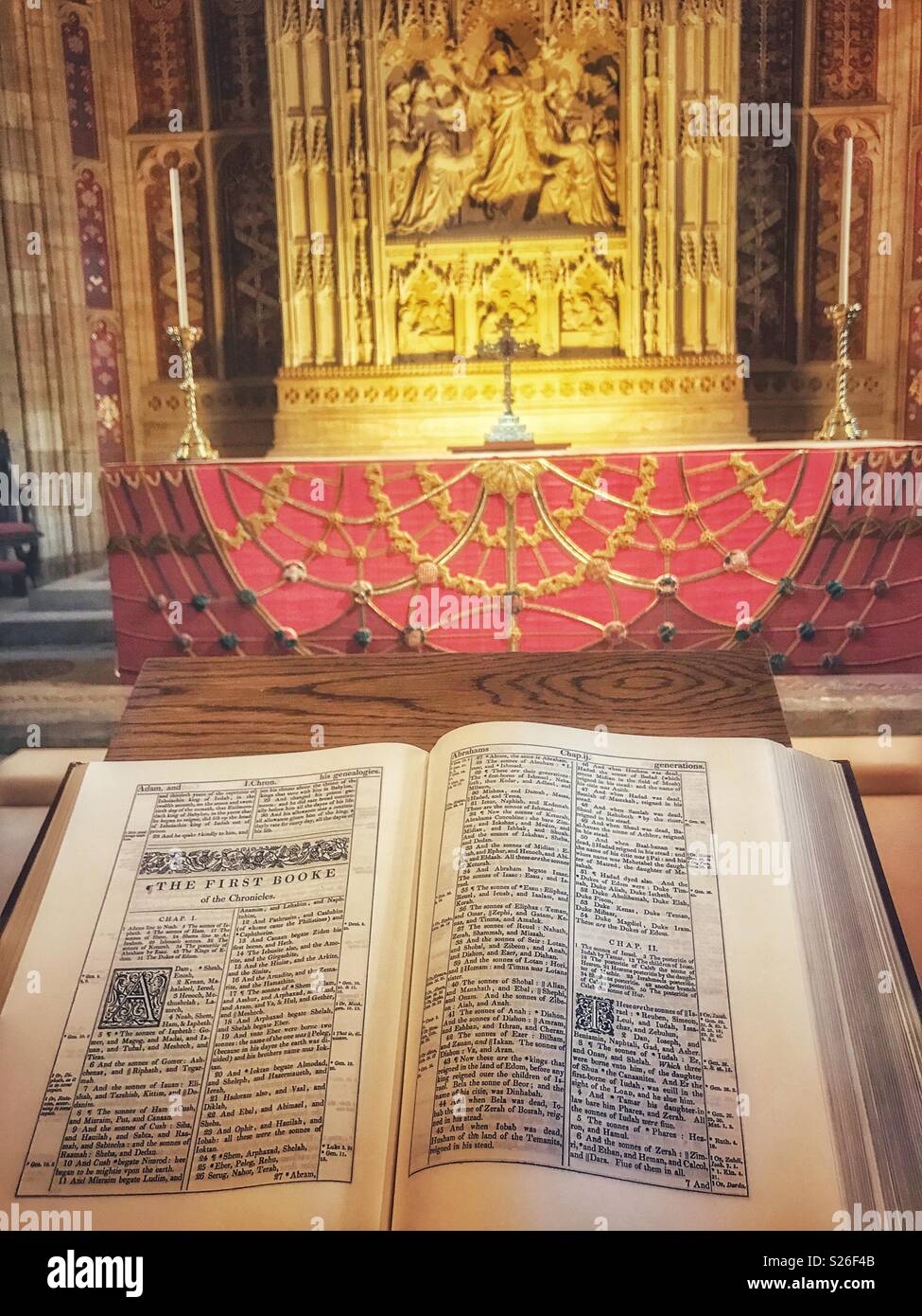 Abbey lectern hi-res stock photography and images - Alamy