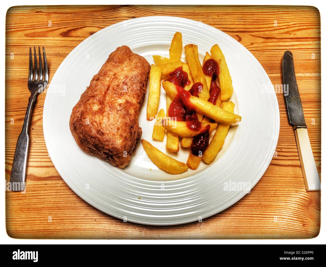 Bubble battered cod hi-res stock photography and images - Alamy