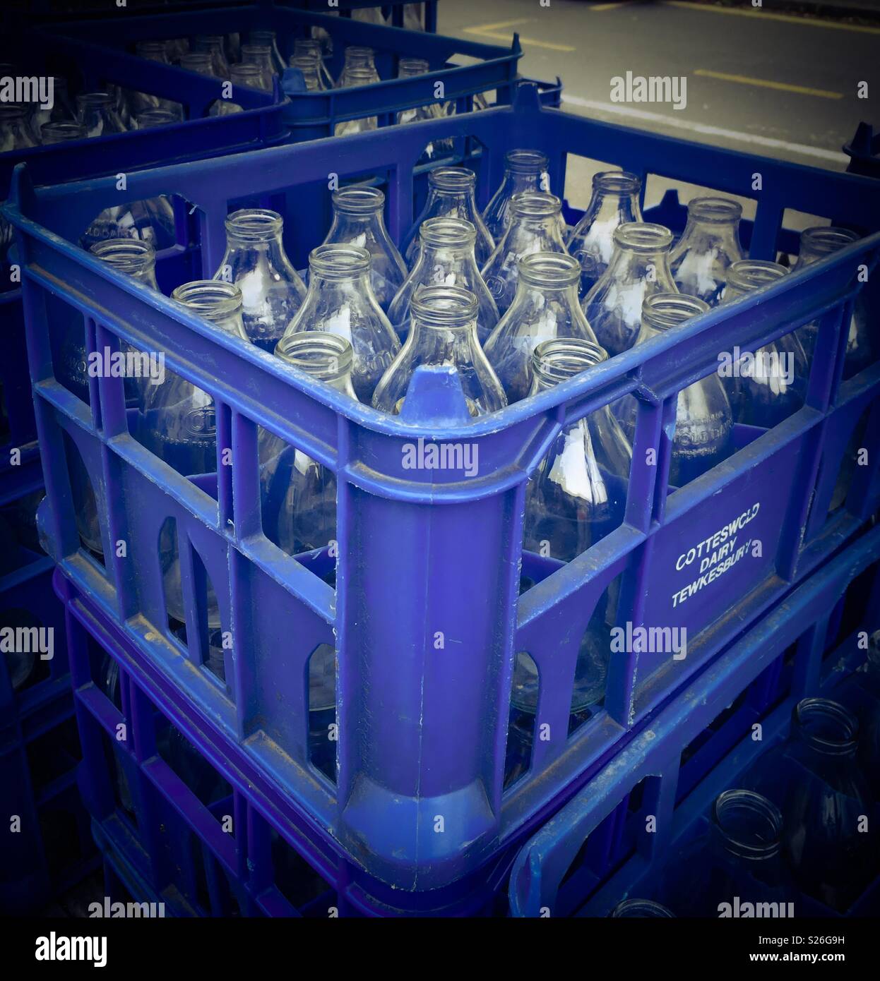 Milk Delivery High Resolution Stock Photography and Images - Alamy