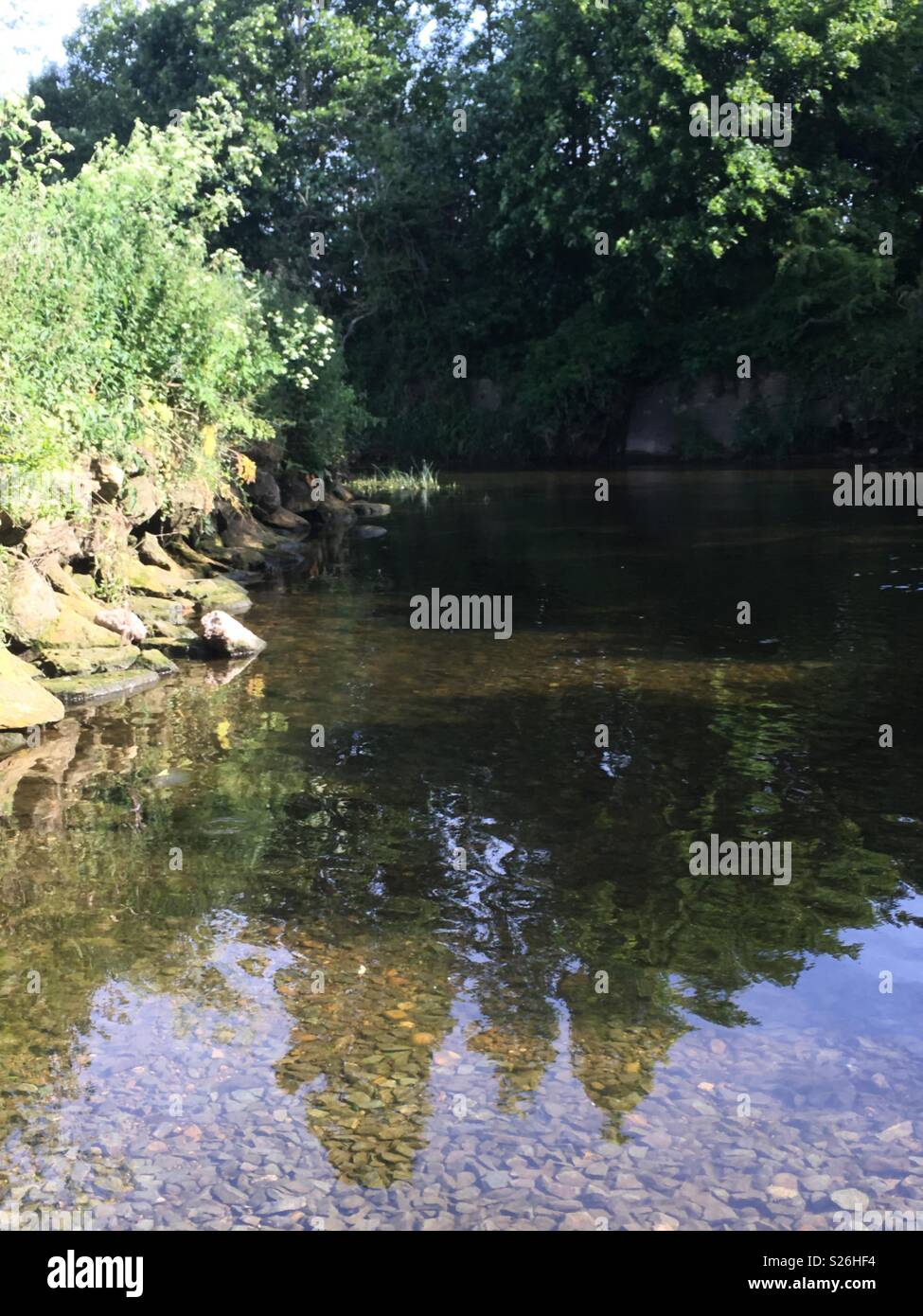 Reflections in river hi-res stock photography and images - Alamy