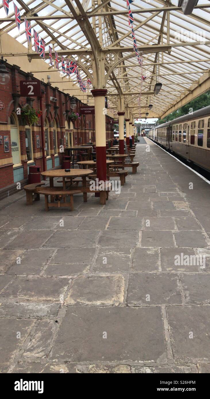 Station on east lancashire railway hi-res stock photography and images ...