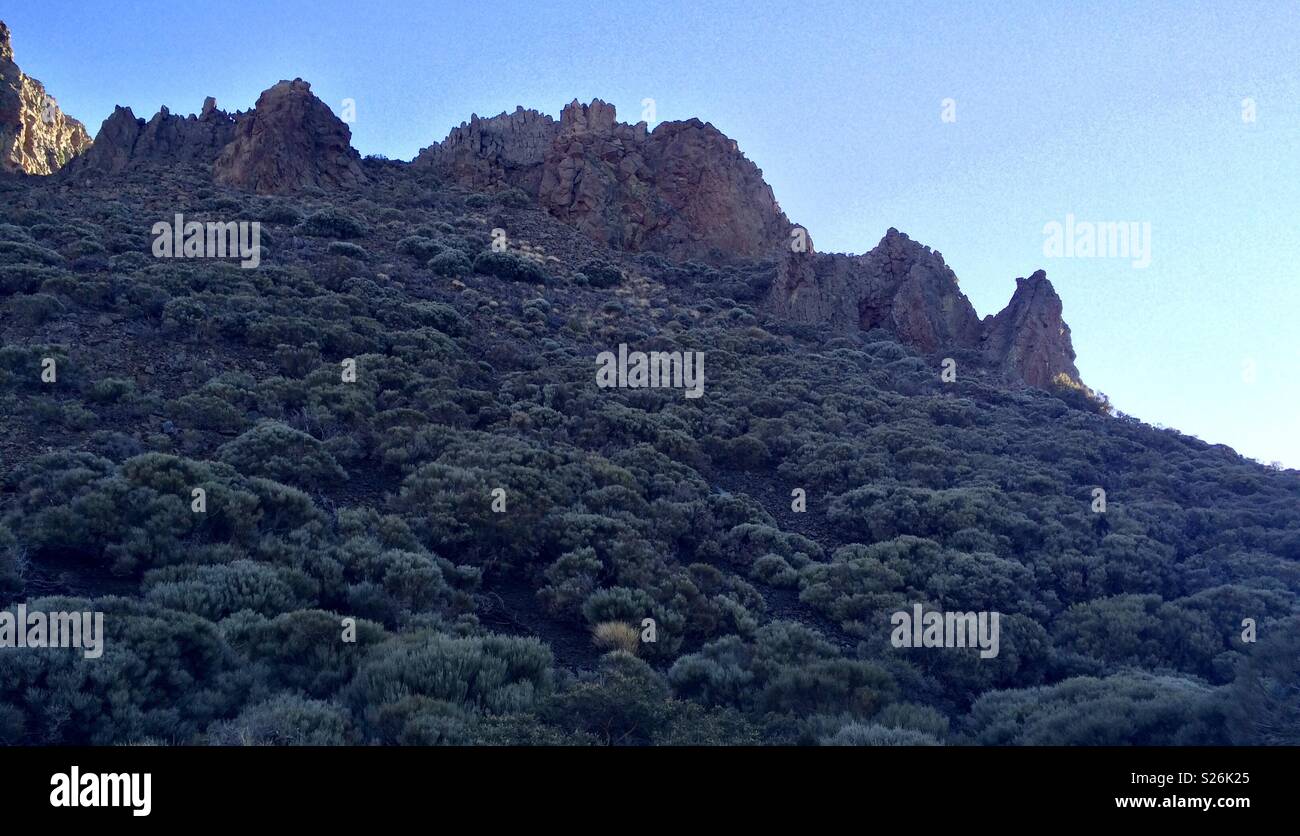 Mount teidi National Park Stock Photo - Alamy