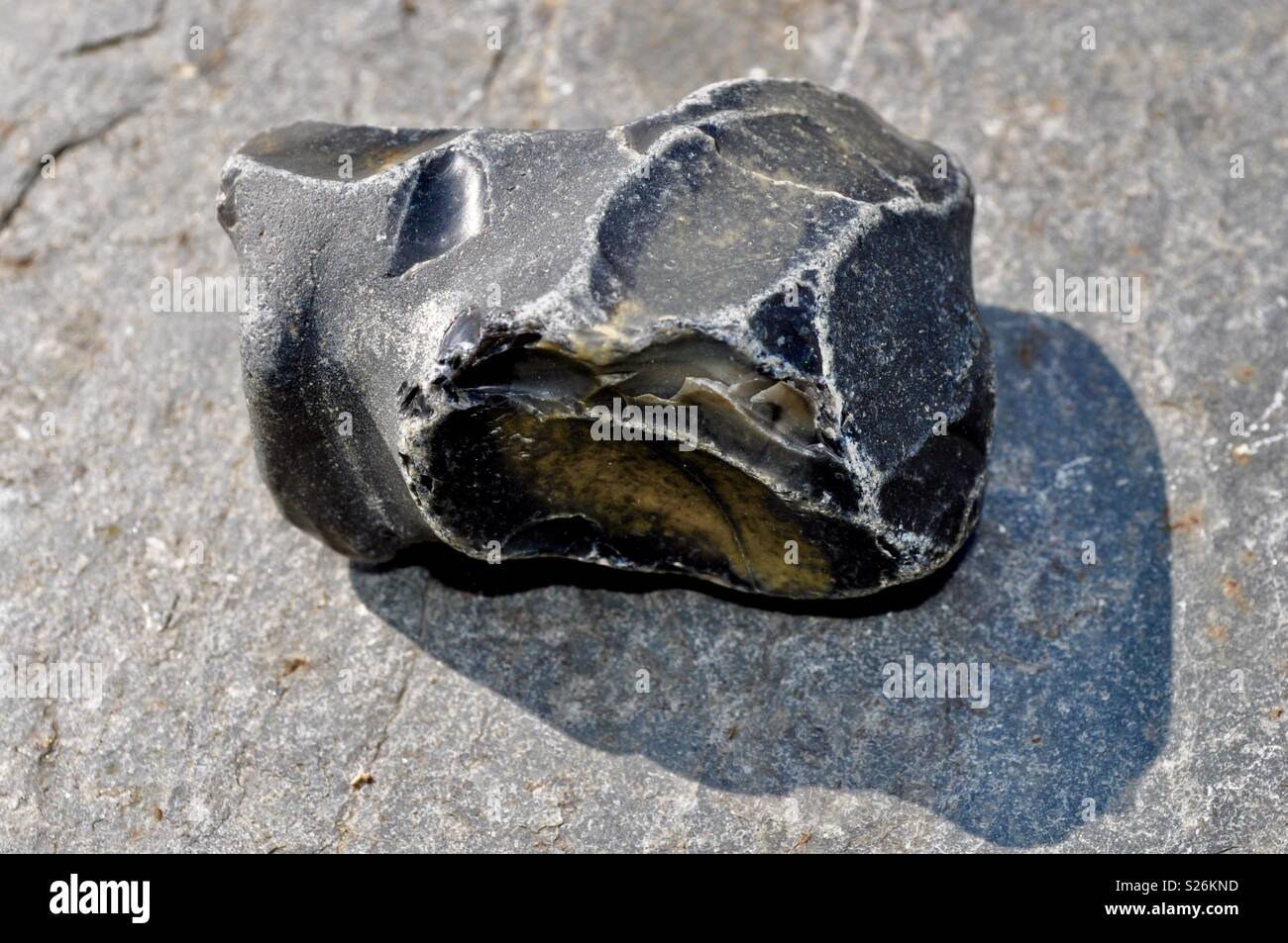 Flint on slate hi-res stock photography and images - Alamy