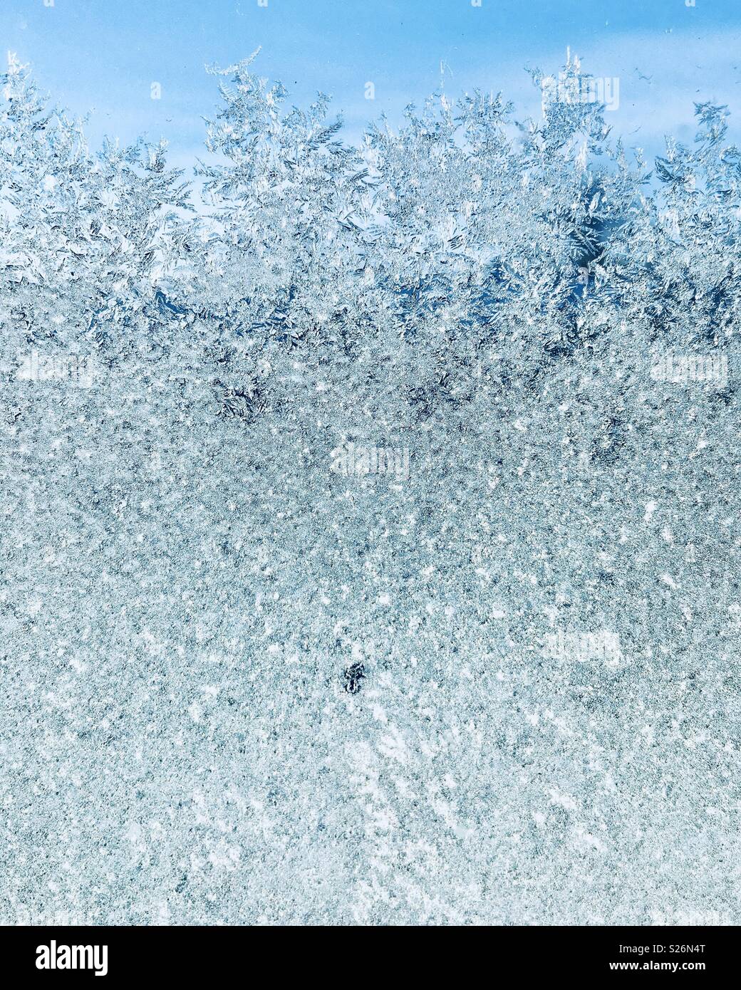 Ice on a window hi-res stock photography and images - Alamy