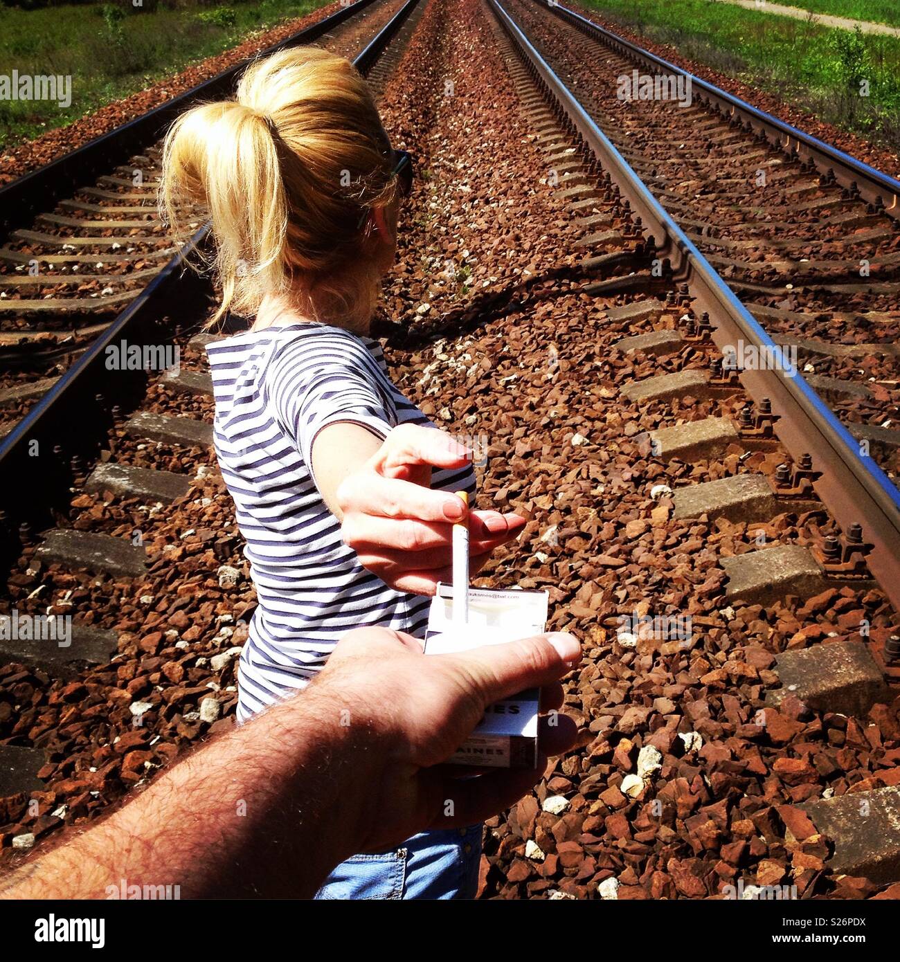 Women smokers hi-res stock photography and images - Alamy