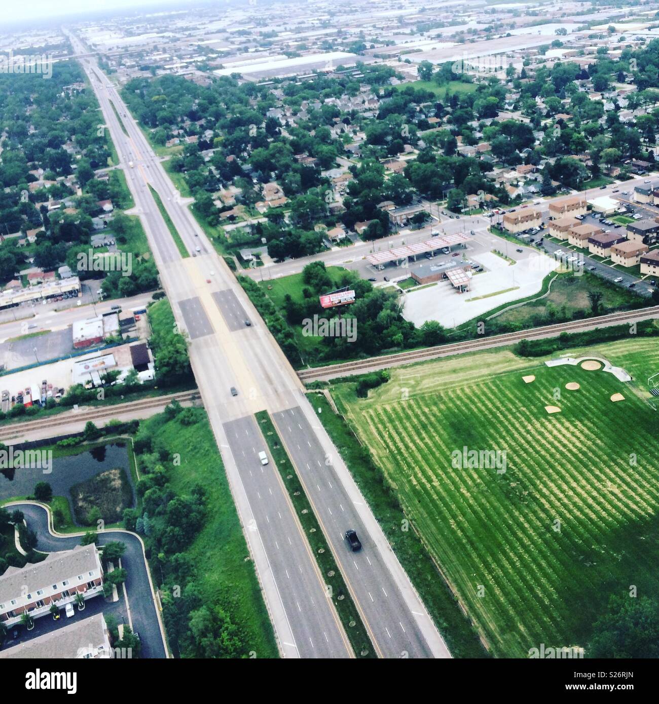 Straight highways hi-res stock photography and images - Alamy