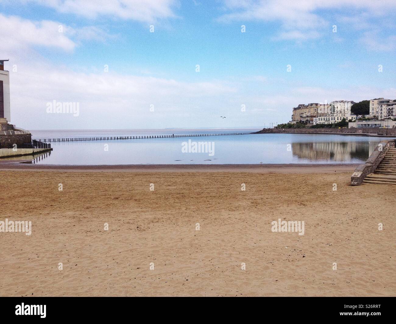 The Marine Lake in Weston-super-Mare, UK Stock Photo - Alamy