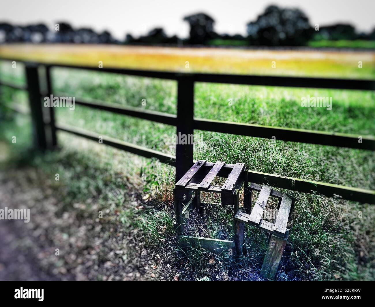 Wooden stiles hi-res stock photography and images - Alamy