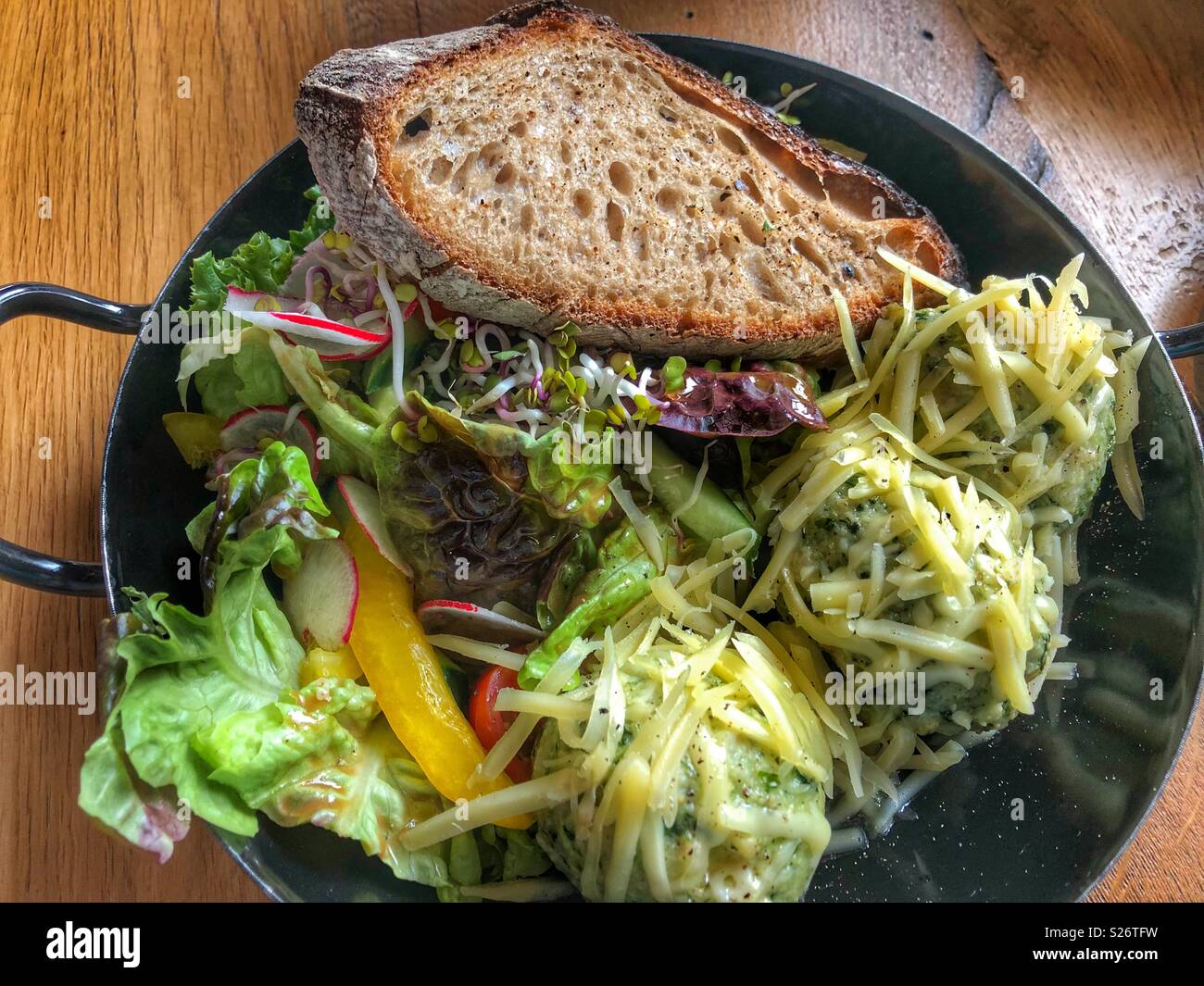 A hearty southern German meal Stock Photo - Alamy