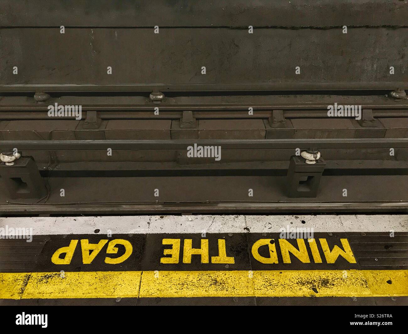 London Underground, Northern Line, Mind the Gap, Tufnell Park Station ...
