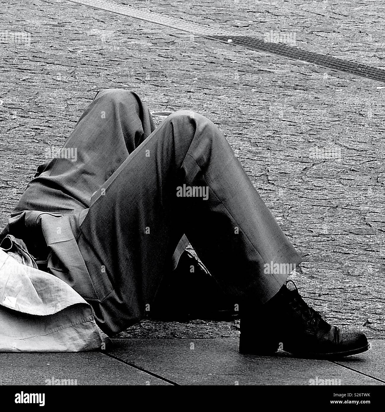 Street sleeping hi-res stock photography and images - Alamy