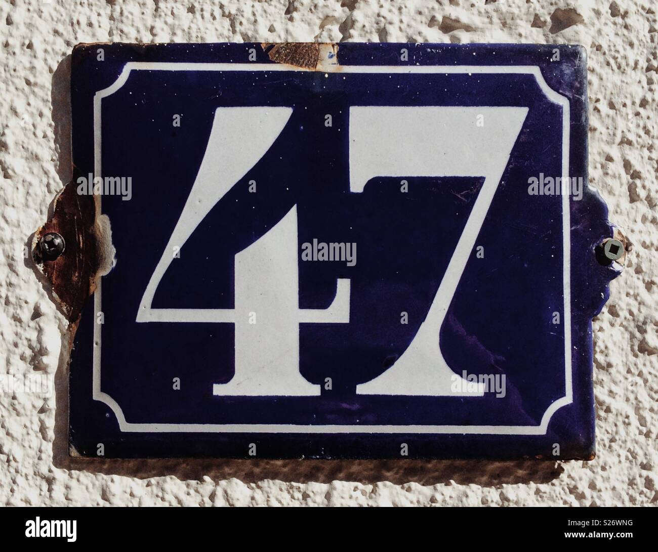 Number 47 hi-res stock photography and images - Alamy