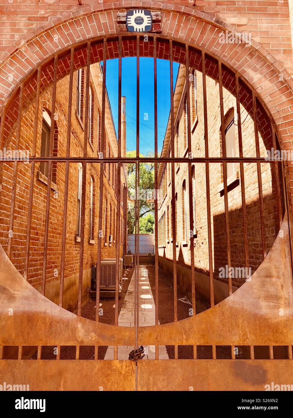 Circular gate hi-res stock photography and images - Alamy