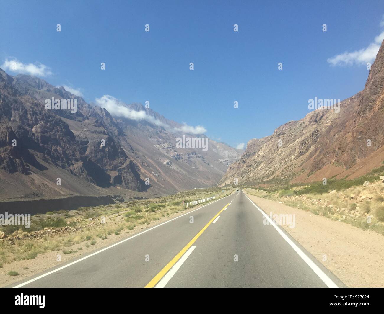 Open road in South America Stock Photo - Alamy