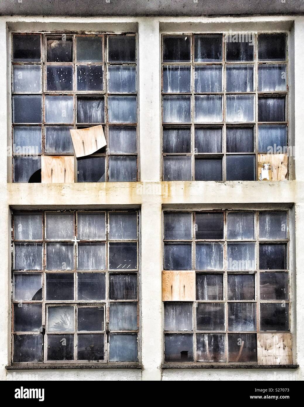 Abandoned Warehouse Window