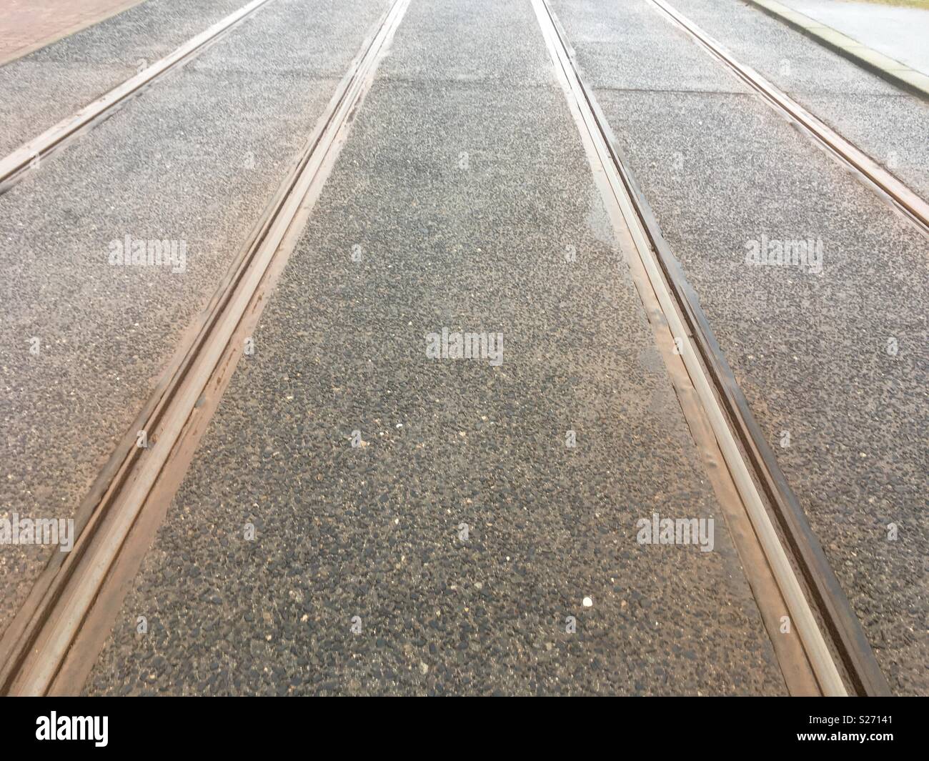 Tramlines hi-res stock photography and images - Alamy