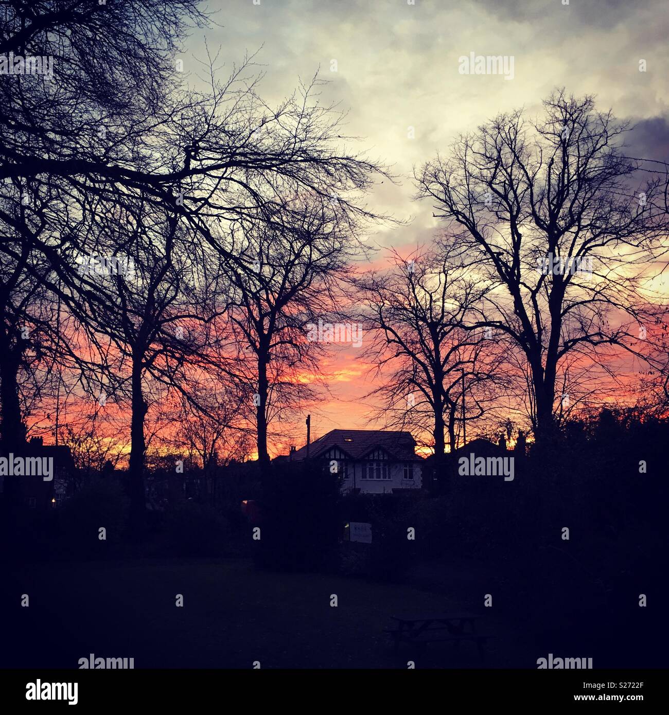 Timperley sunset hi-res stock photography and images - Alamy