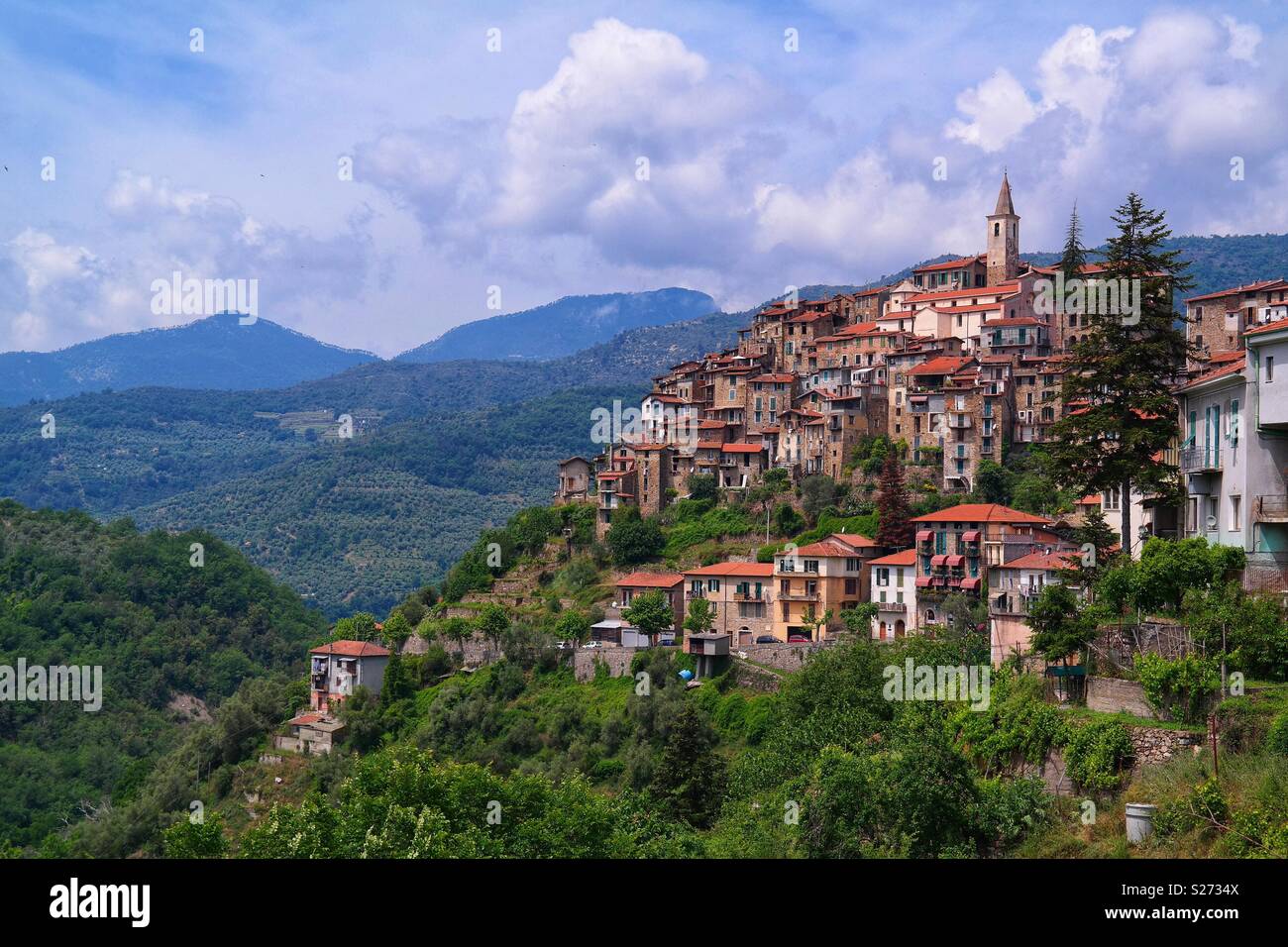 Apricale village hi-res stock photography and images - Alamy