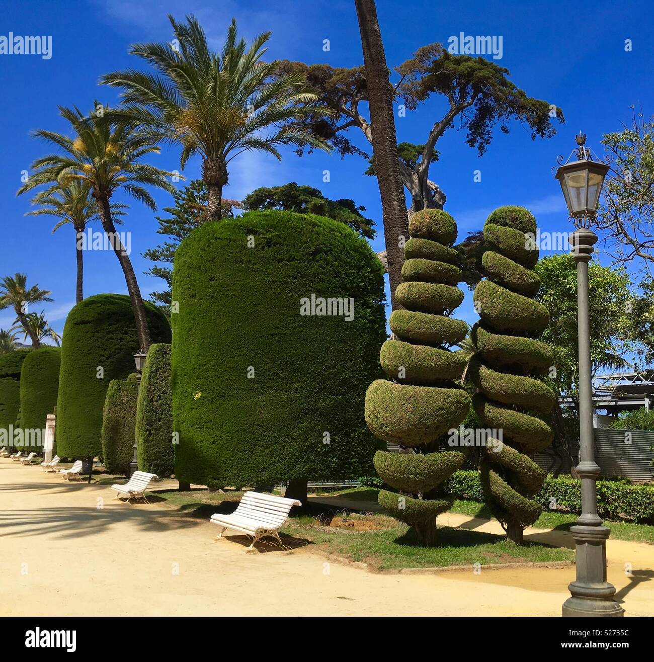 Parque Genovés, Cadiz, Spain Stock Photo - Alamy