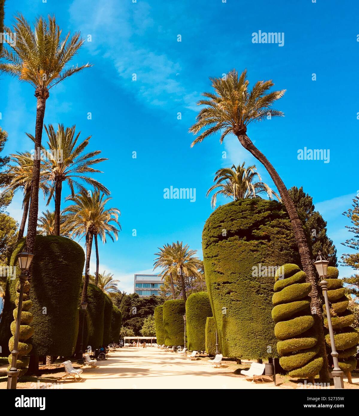 Parque Genovés, Cadiz, Spain Stock Photo - Alamy