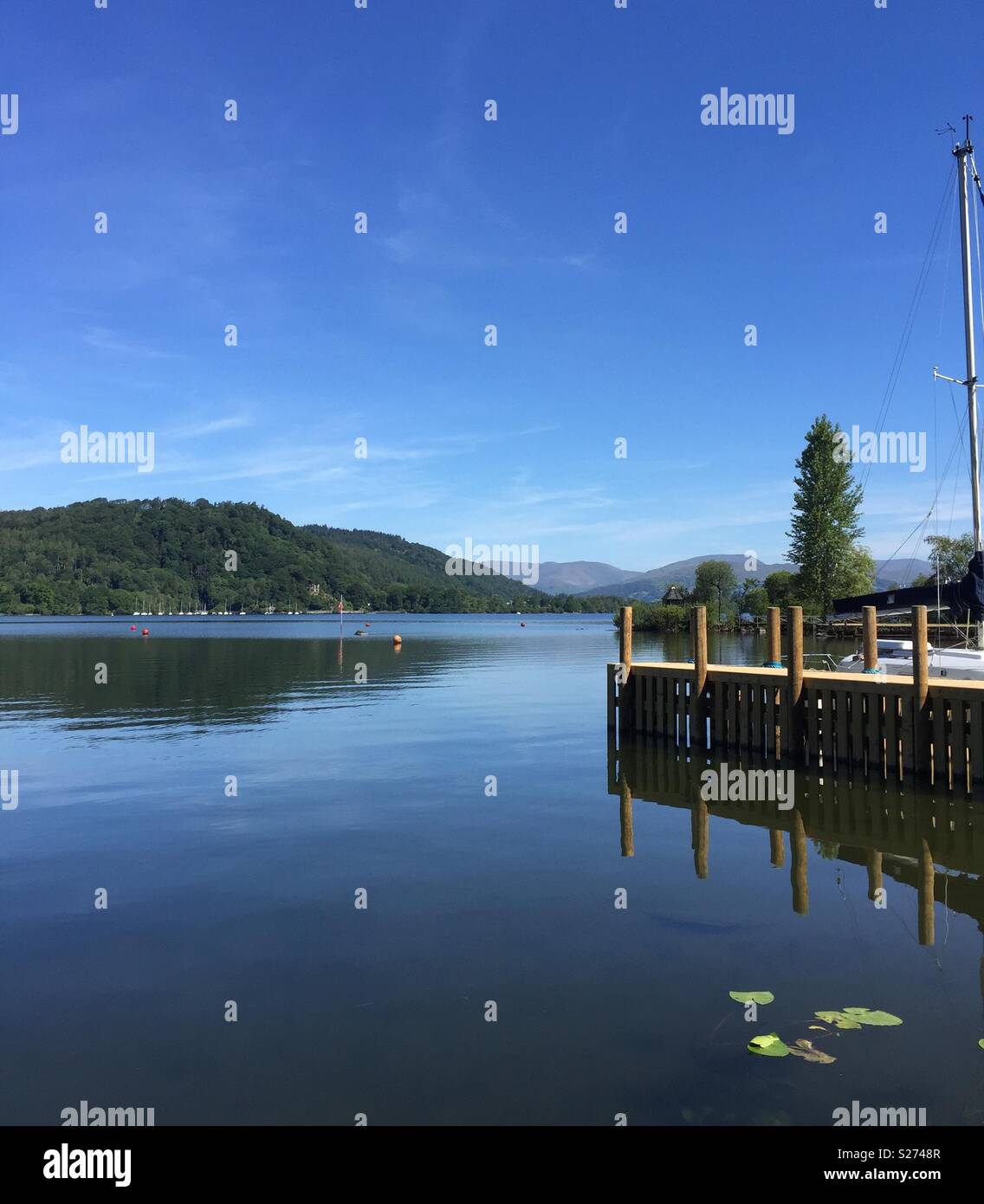 Blue Skies Summer Lakes High Resolution Stock Photography and Images ...
