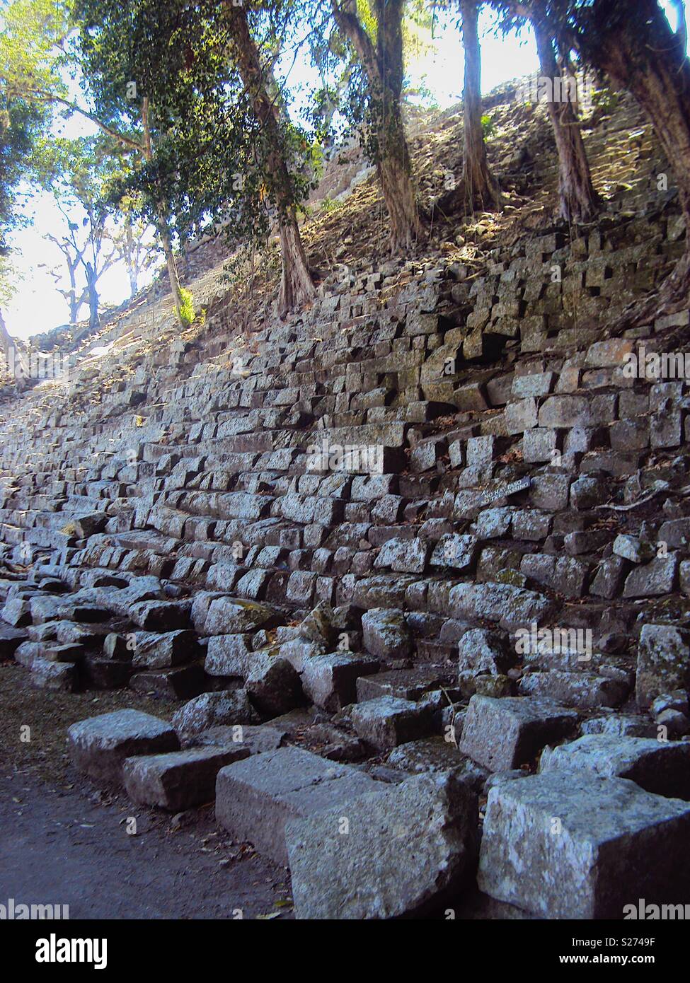Old historical civilization building in the jungle Stock Photo - Alamy