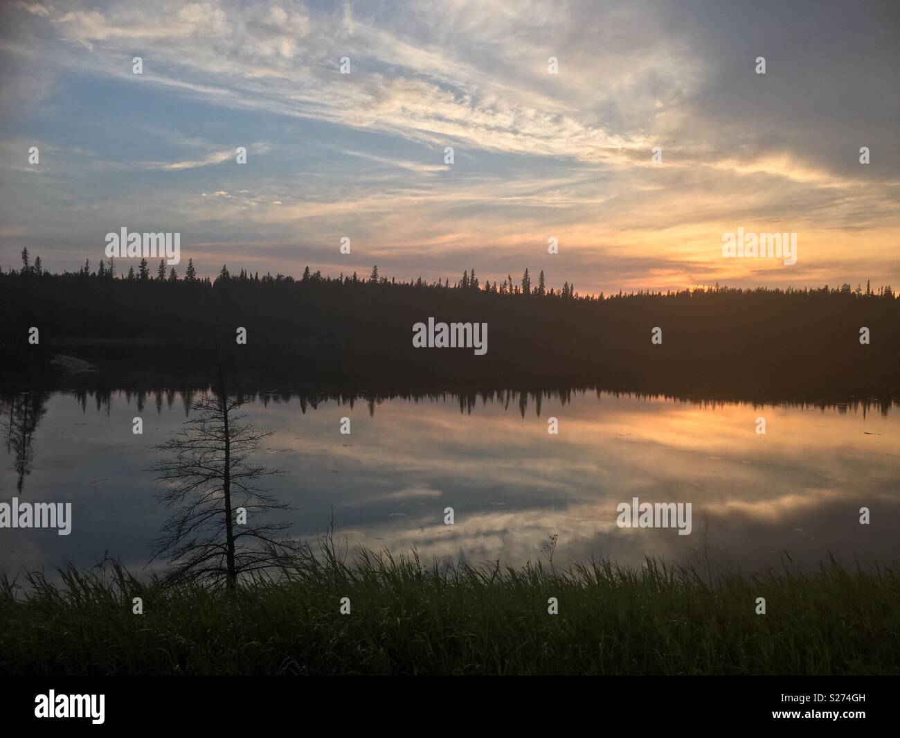 Sunset Post Storm Stock Photo - Alamy