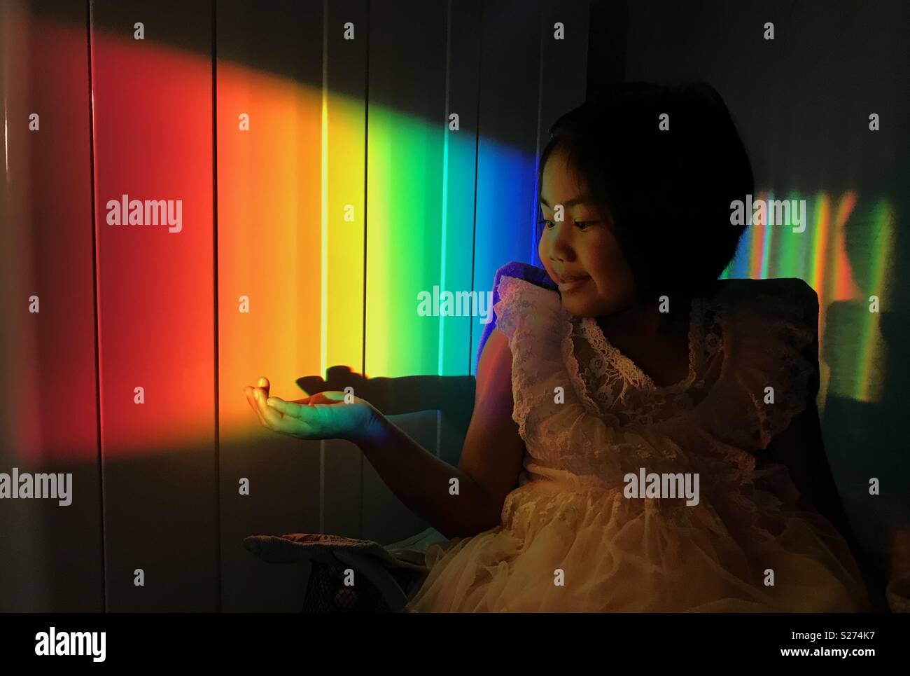 Girl colours hi-res stock photography and images - Alamy