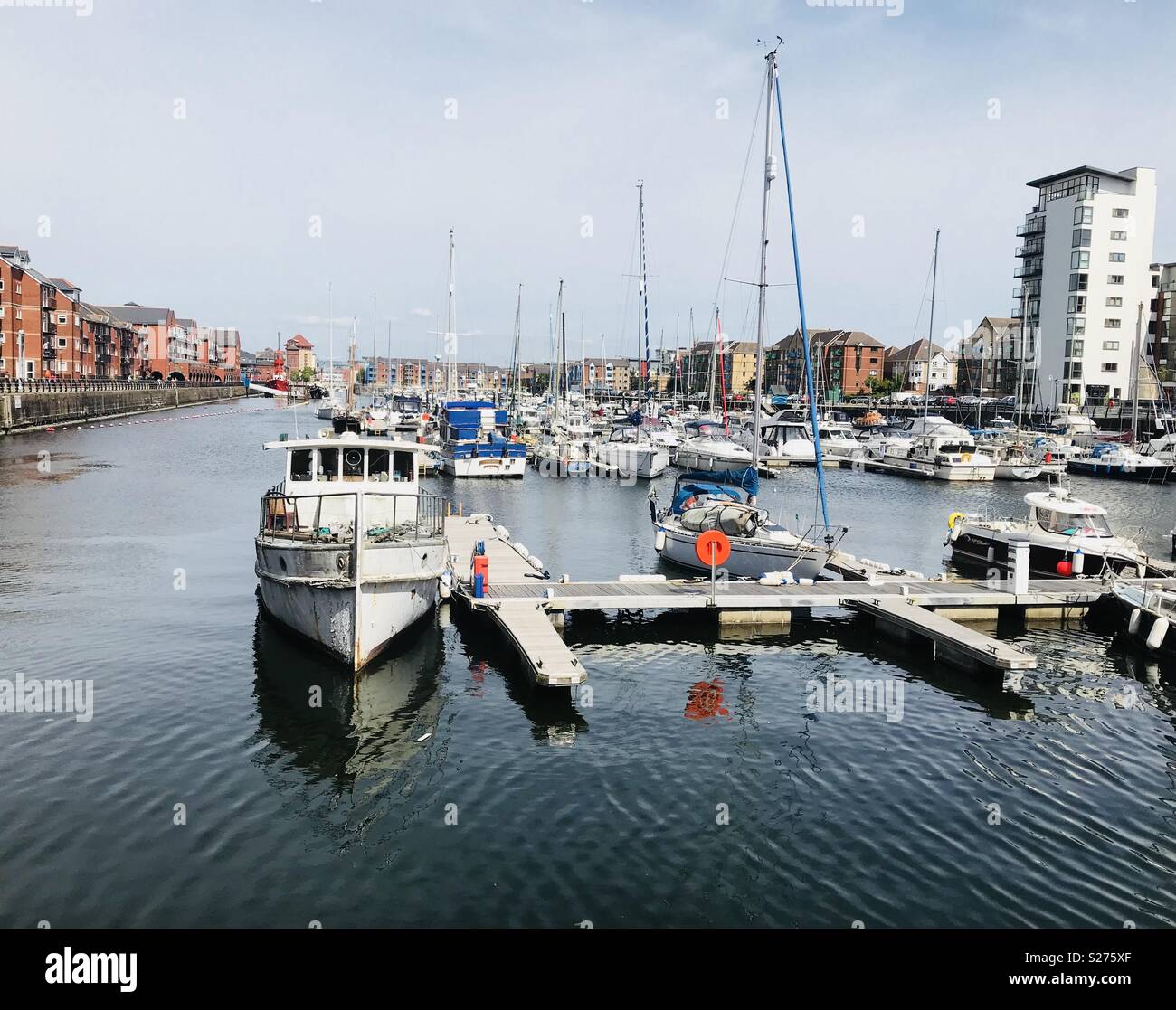 Marina wales hi-res stock photography and images - Alamy