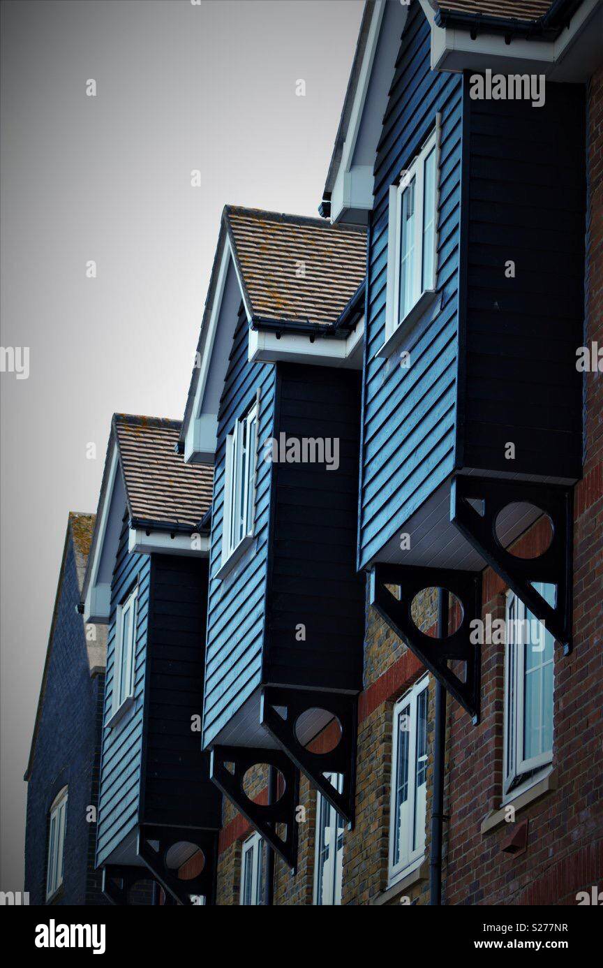 Unusual building fronts Stock Photo - Alamy