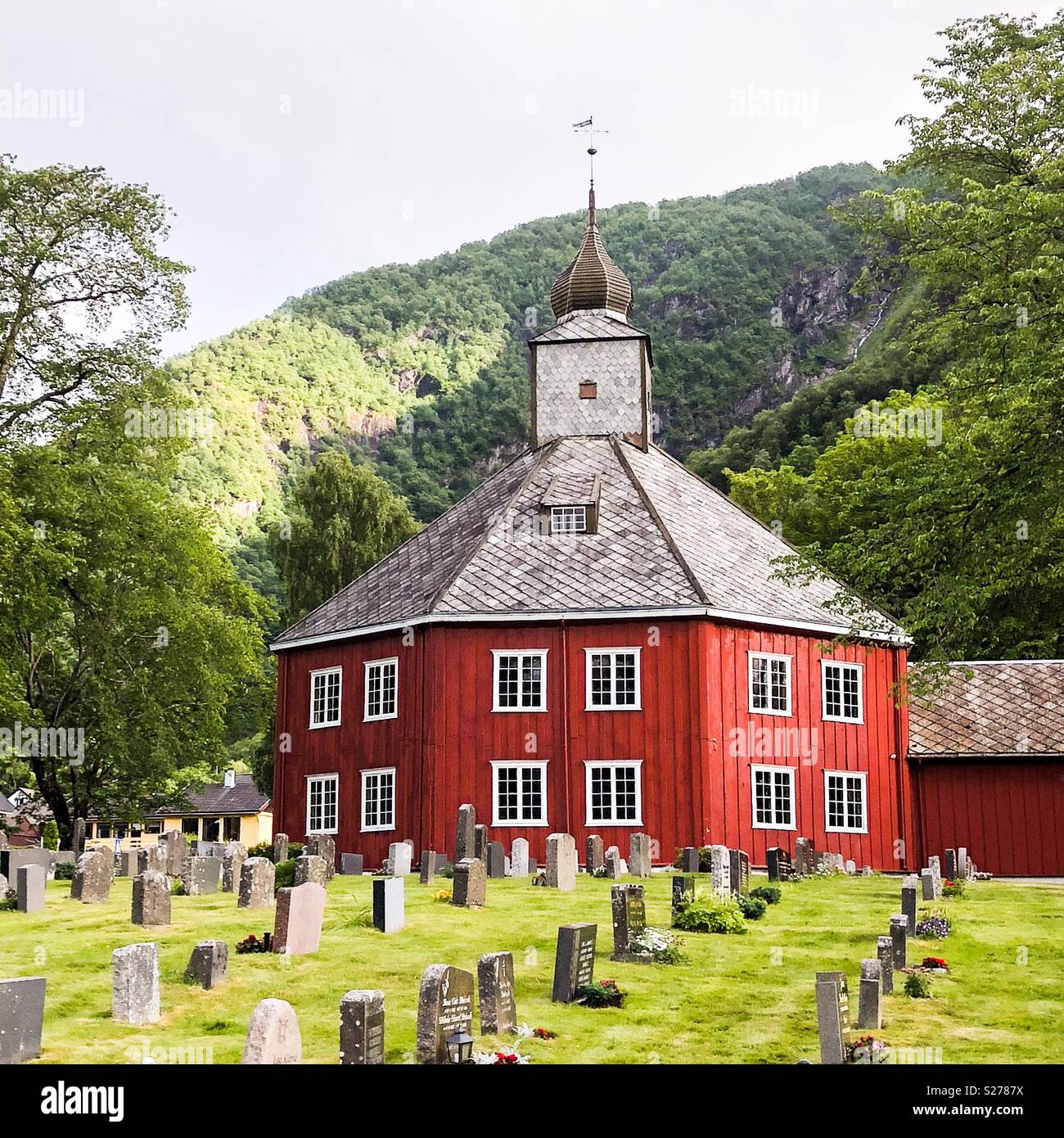 Grytten church near Andalsnes, Norway Stock Photo - Alamy