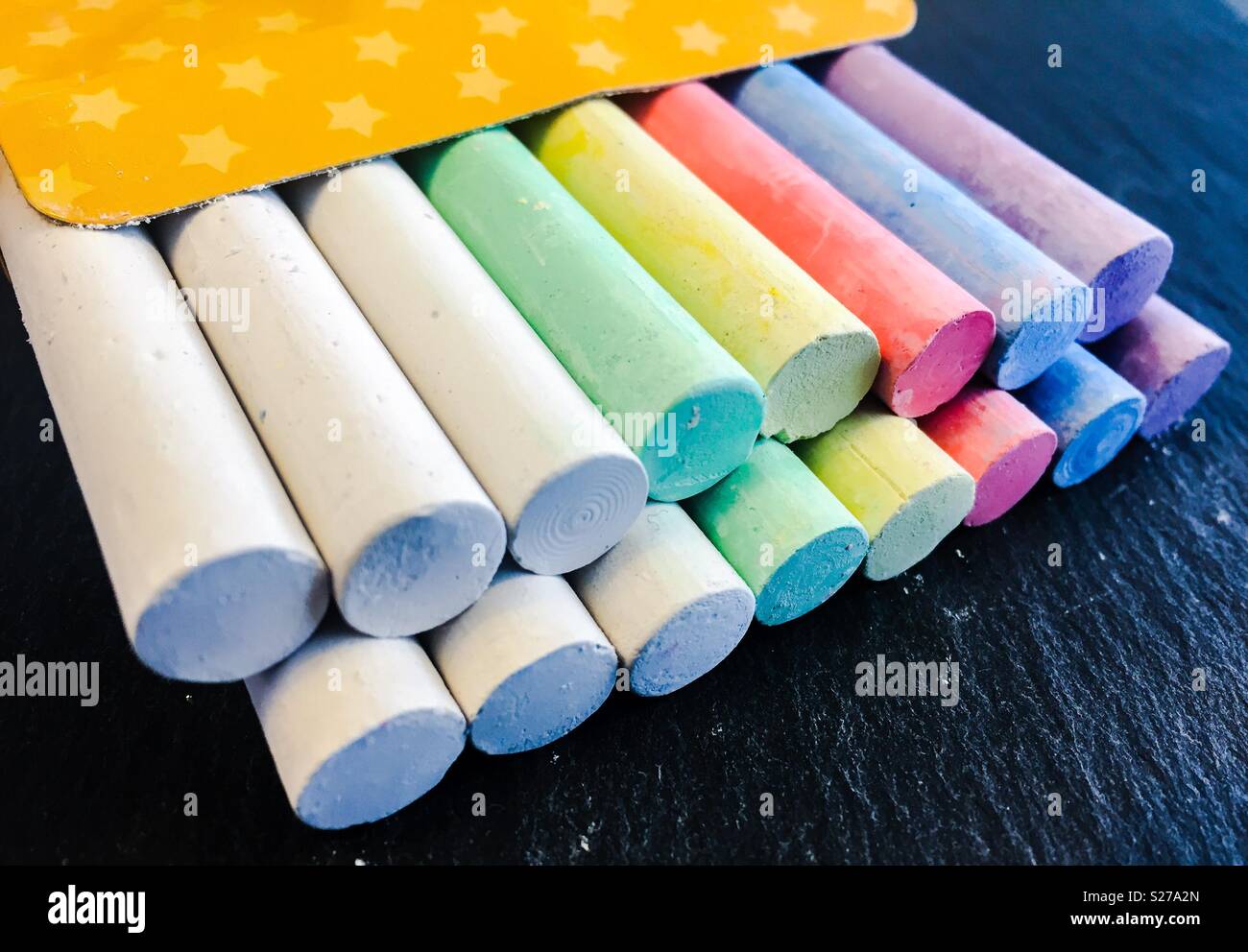 Childrens chalk drawing hi-res stock photography and images - Alamy