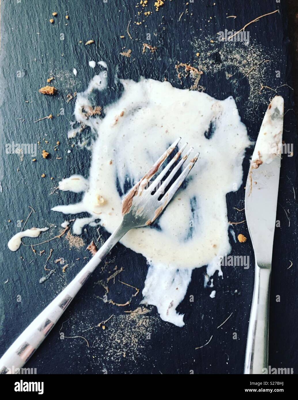 Empty dessert plate hi-res stock photography and images - Alamy