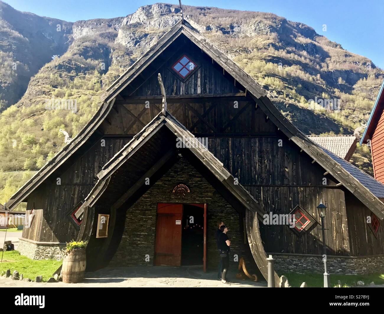 Ægir micro brewery Flåm Stock Photo - Alamy