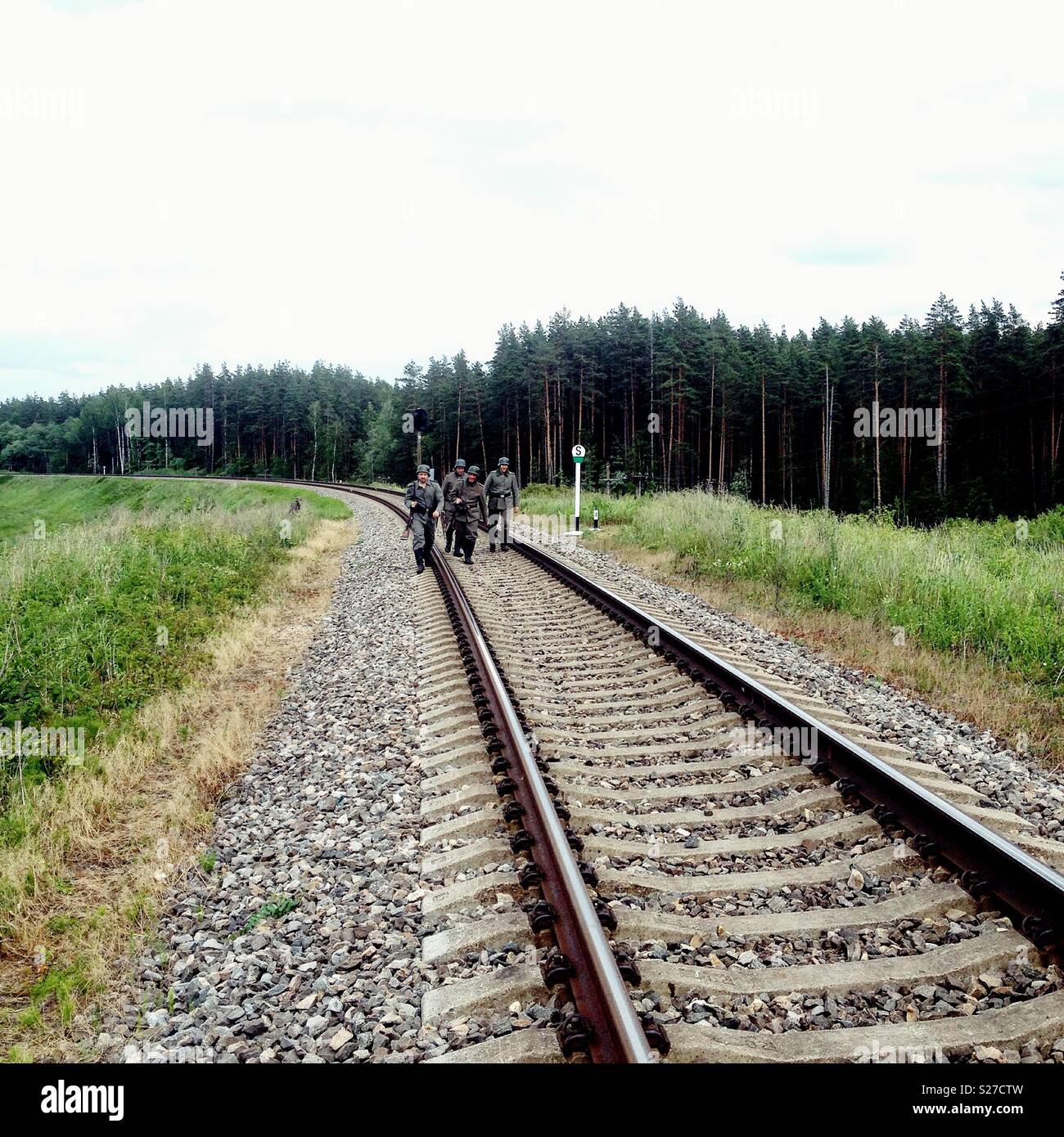 German rails hi-res stock photography and images - Alamy