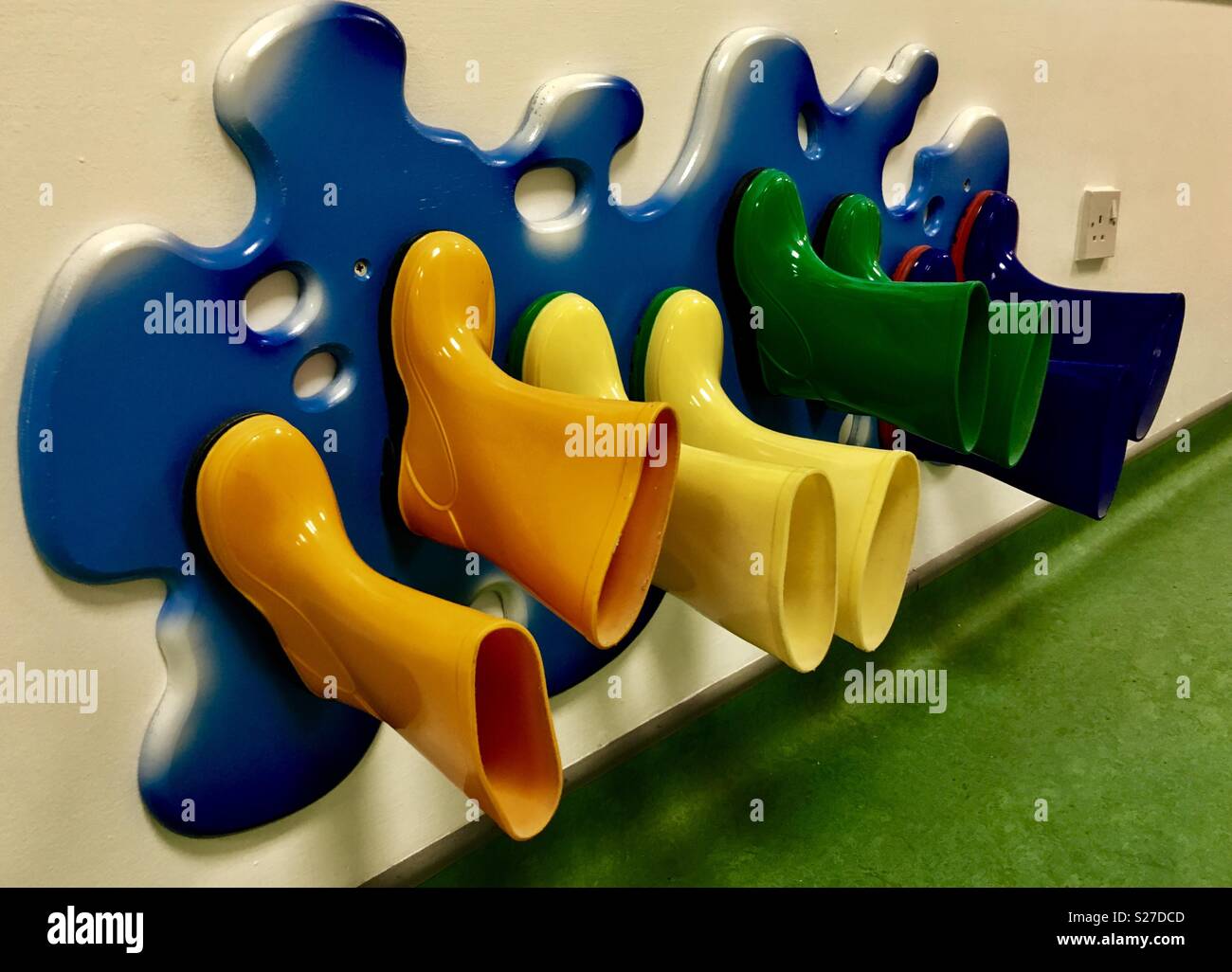 Wet wellies hi-res stock photography and images - Alamy