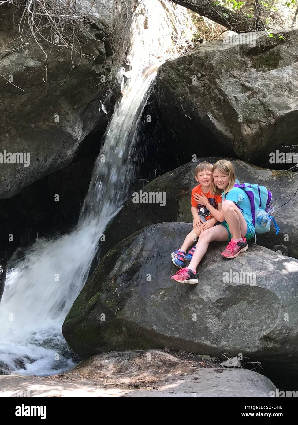 Waterfall of the children hi-res stock photography and images - Alamy