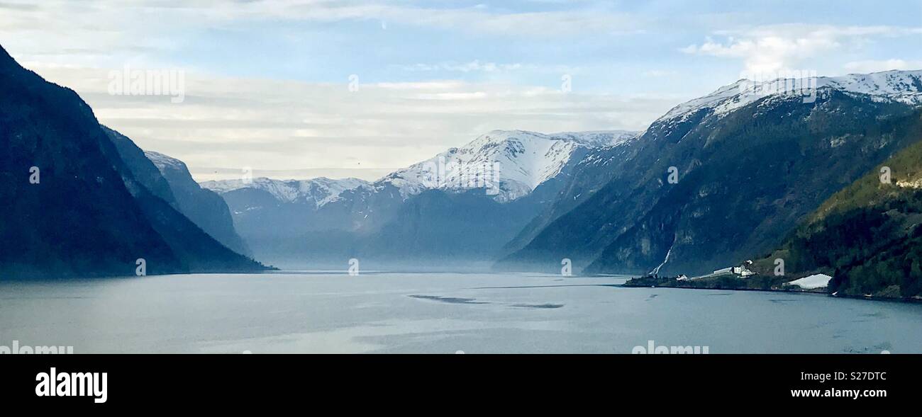 Fjords norway snow hi-res stock photography and images - Alamy