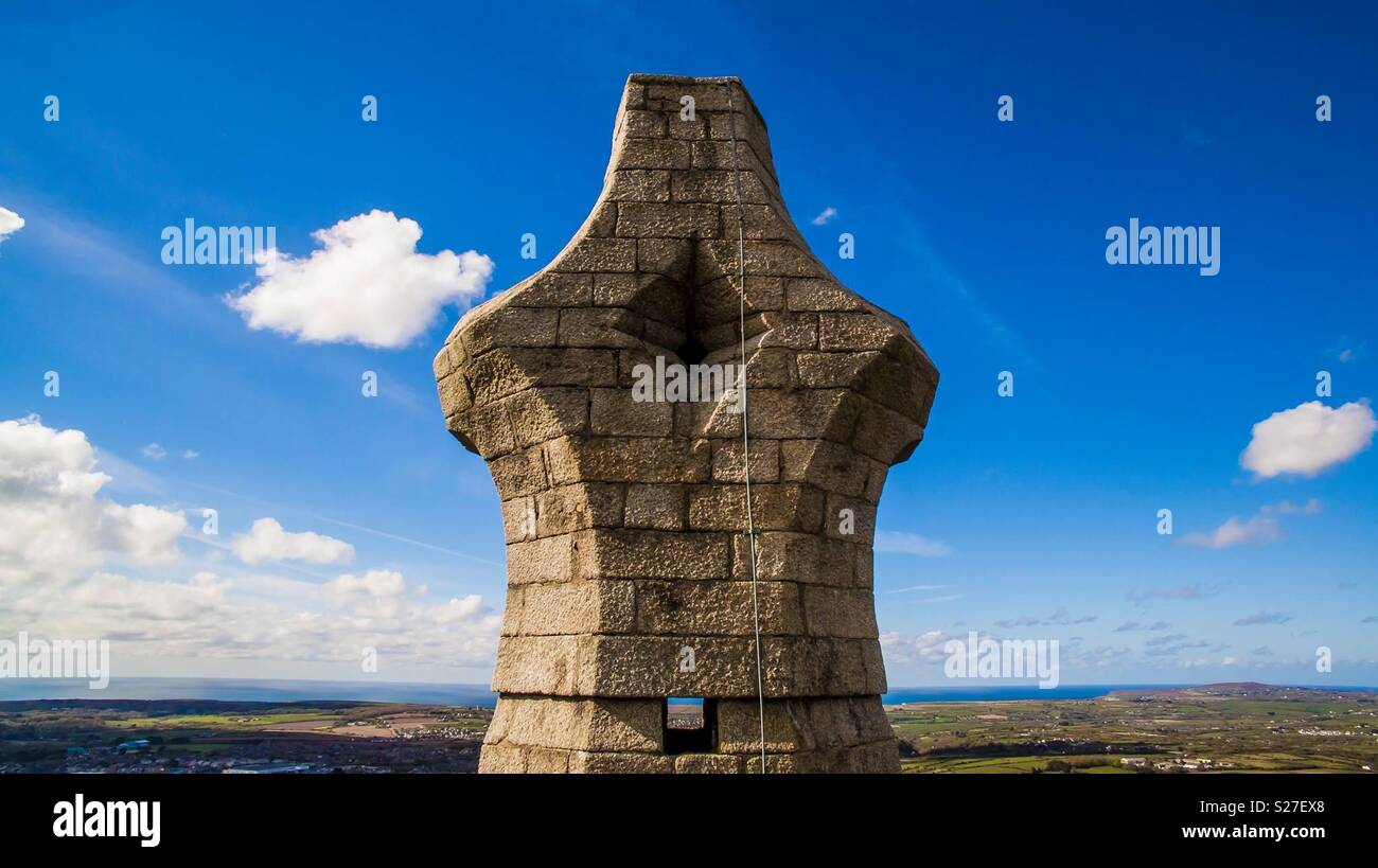 Carn brea monument hi-res stock photography and images - Alamy