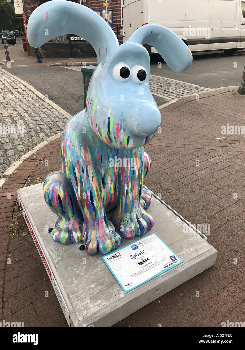 Gromit trail unleashed Bristol splash 2018 Stock Photo - Alamy