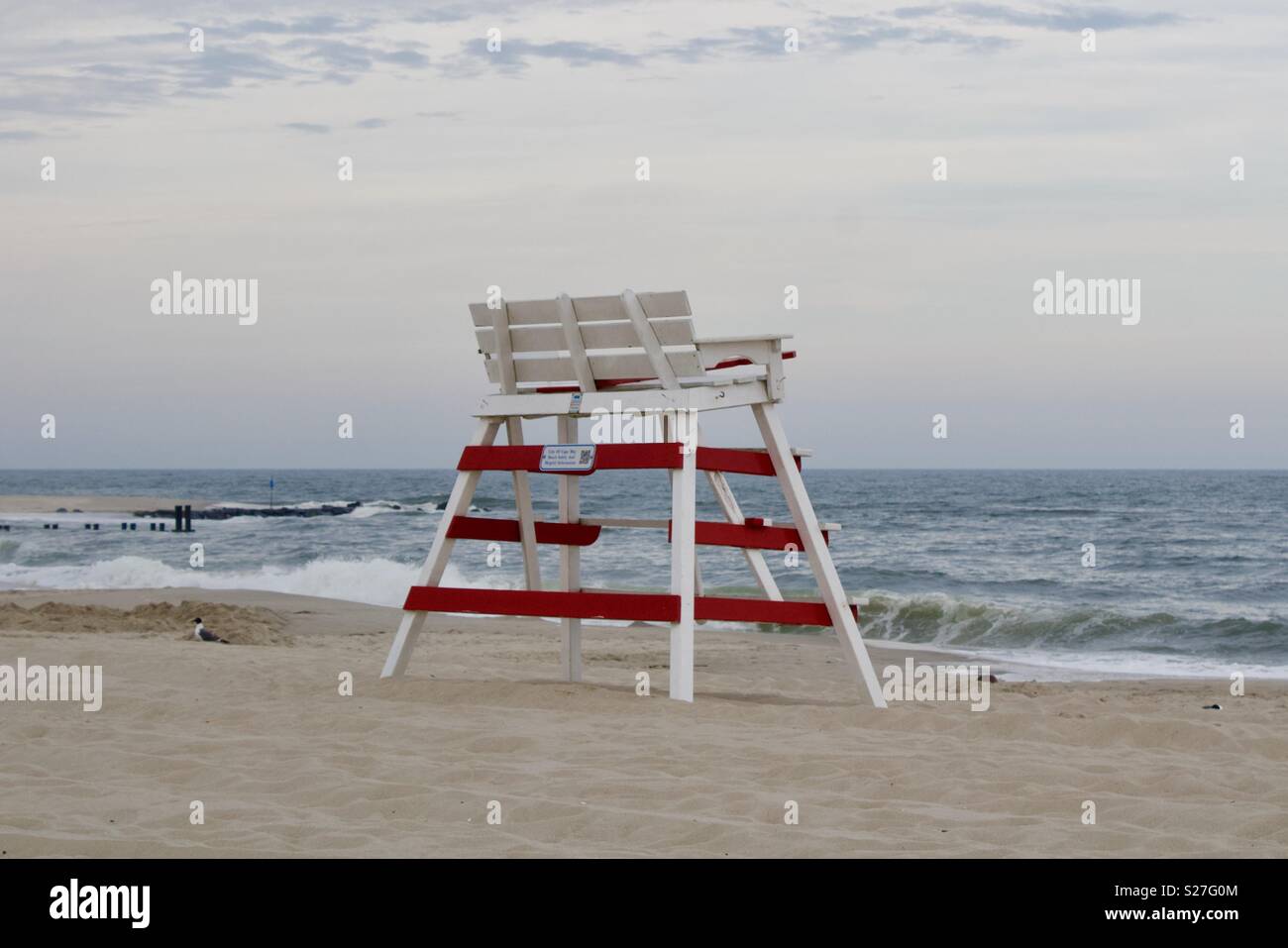 Lifeguard chair beach hi-res stock photography and images - Alamy