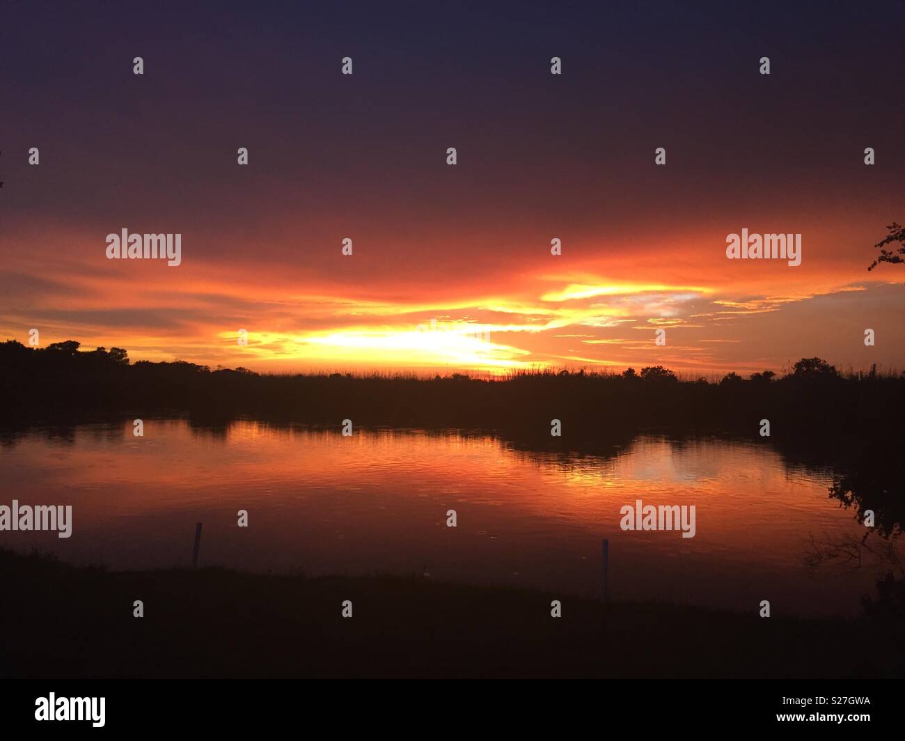Southern sunset hi-res stock photography and images - Alamy