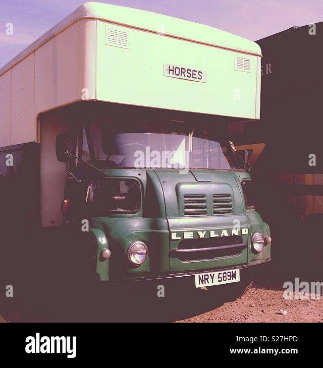 Horsebox vehicle hi-res stock photography and images - Alamy