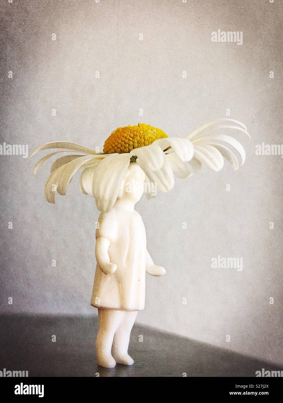 Yellow rain hat hi-res stock photography and images - Alamy