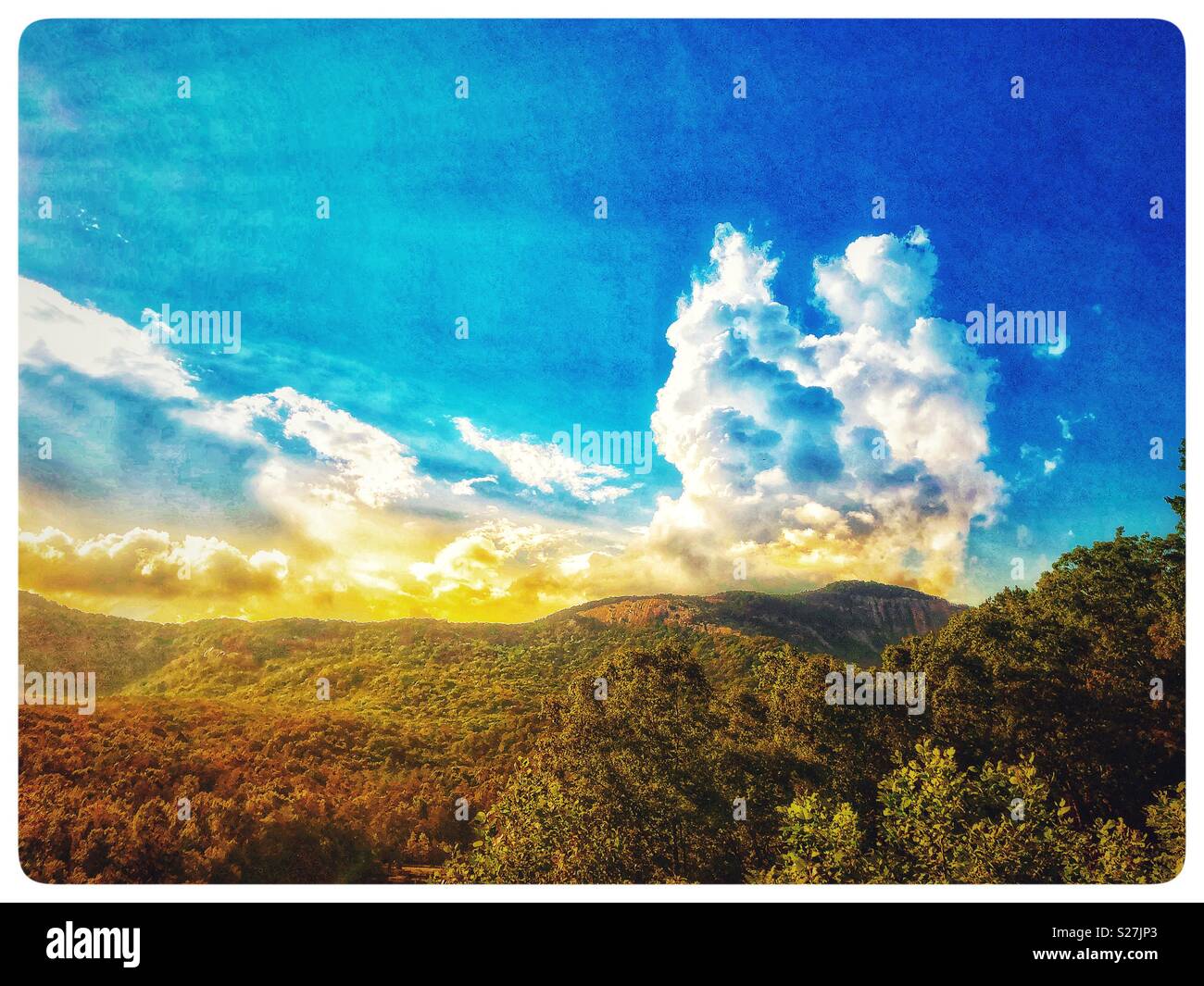 Beautiful Mountain View Stock Photo - Alamy