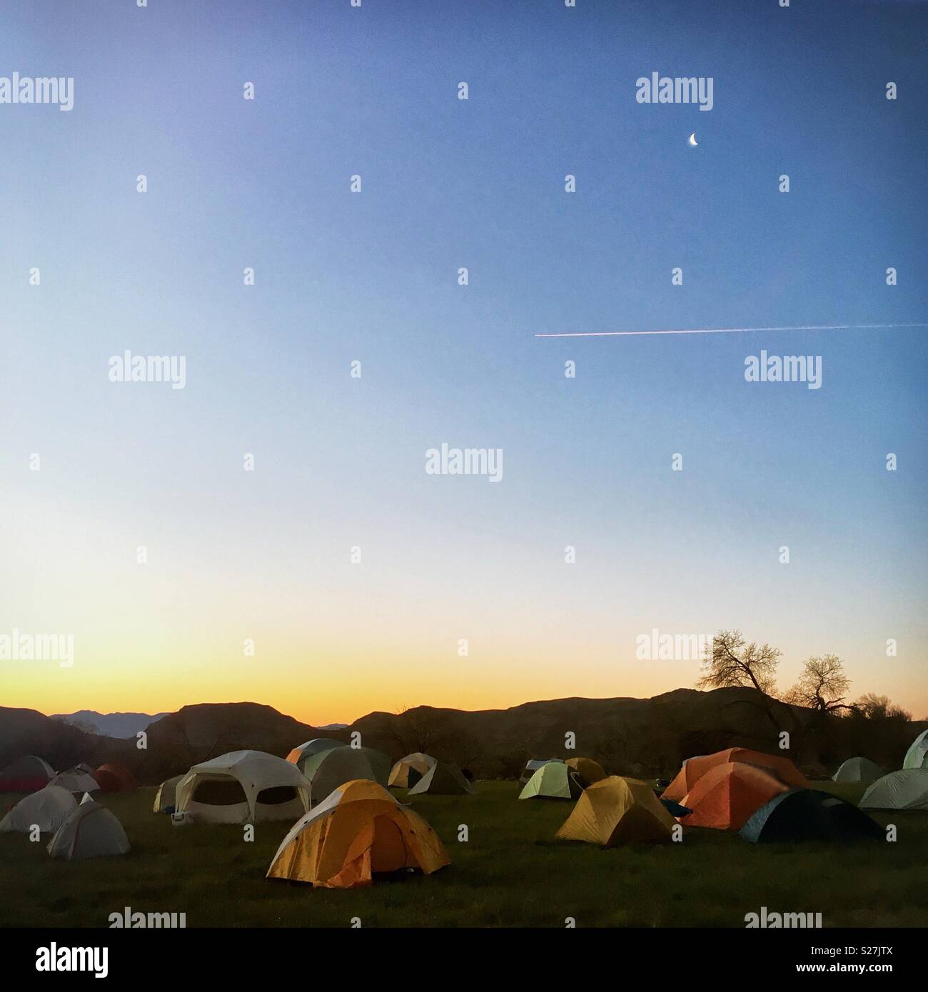 Red Rocks Camping Stock Photo - Alamy