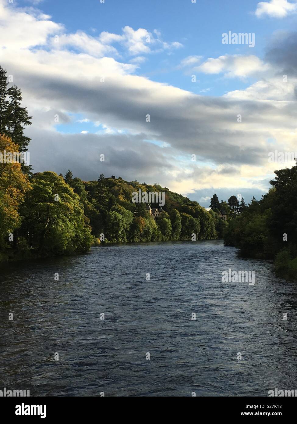 River Ness Inverness in autumn Stock Photo - Alamy