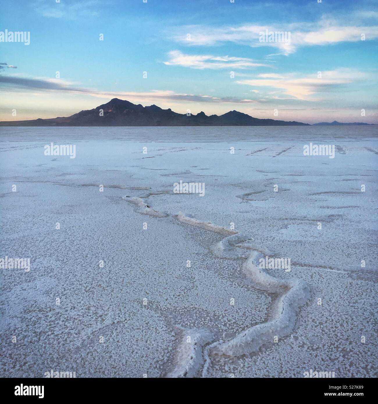 Desert flats sunset hi-res stock photography and images - Alamy