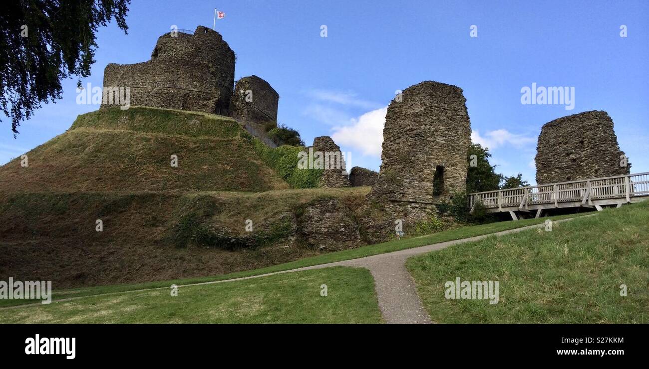 Launceston castle cornwall Stock Photo - Alamy