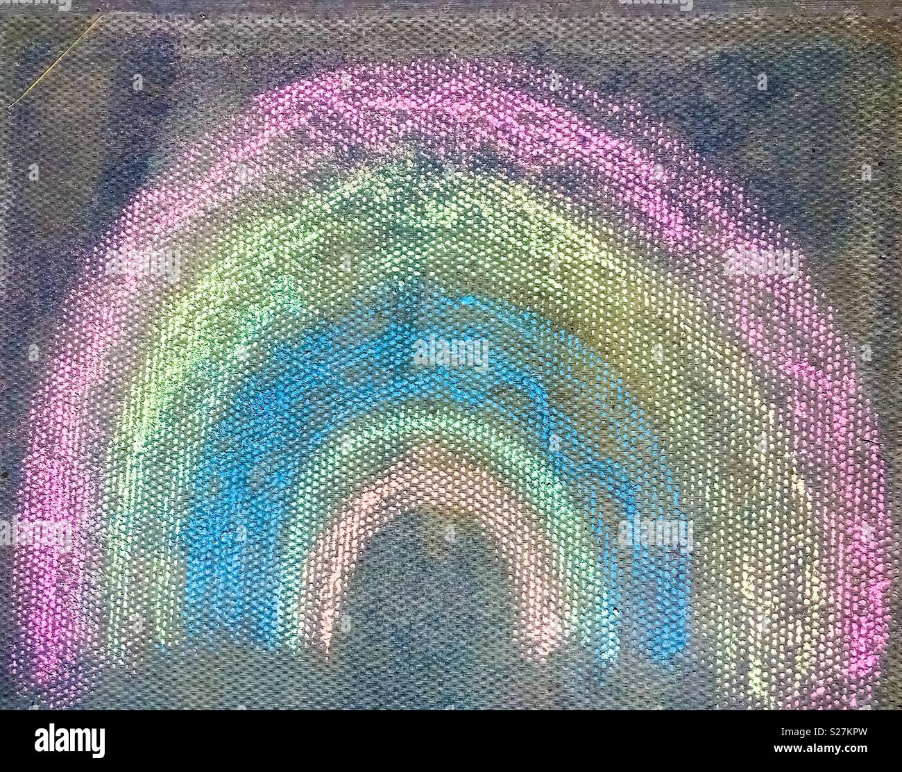 Chalk rainbow hi-res stock photography and images - Alamy